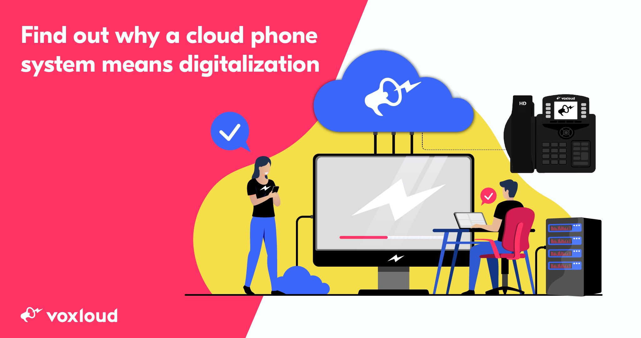 Find out why a cloud phone system means digitalization