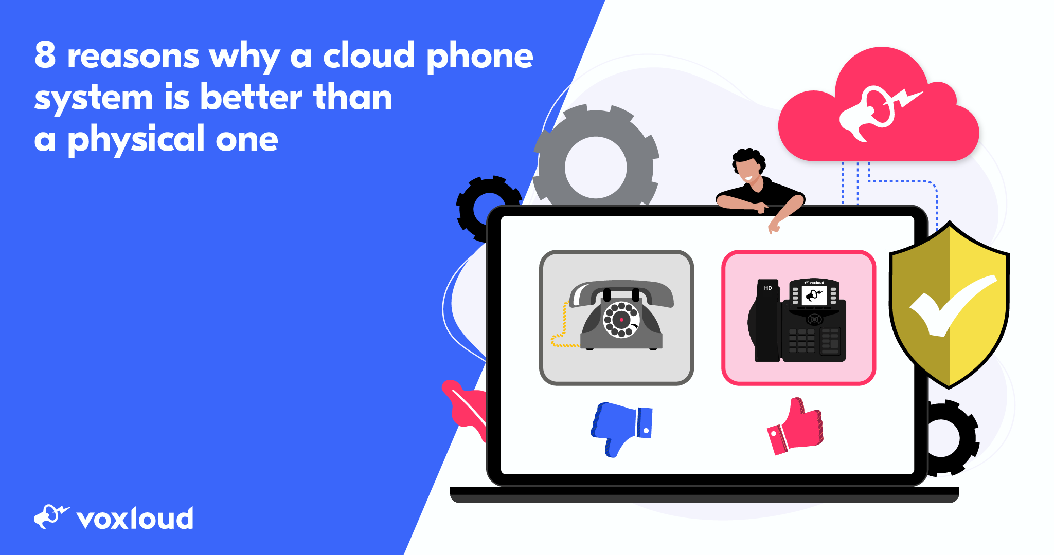 8 reasons why a cloud phone system is better than a physical one